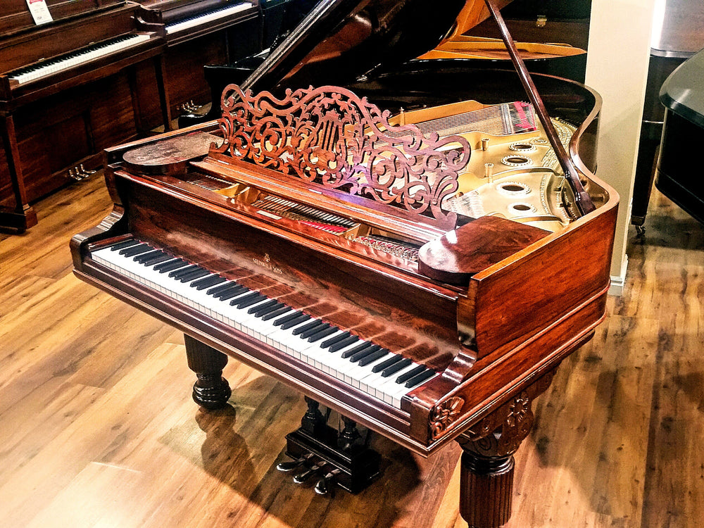 1943 Baldwin Acrosonic 36" Walnut Wood Finish Spinet Piano - Brigham ...