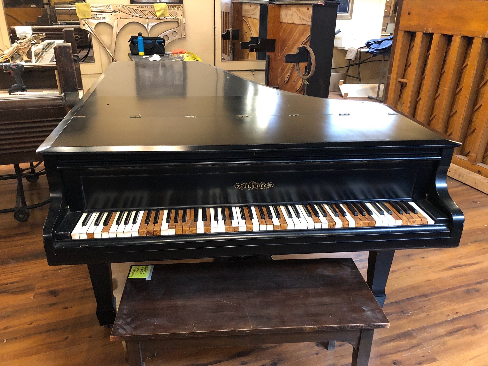 1870 Chickering Grand - Brigham Larson Pianos
