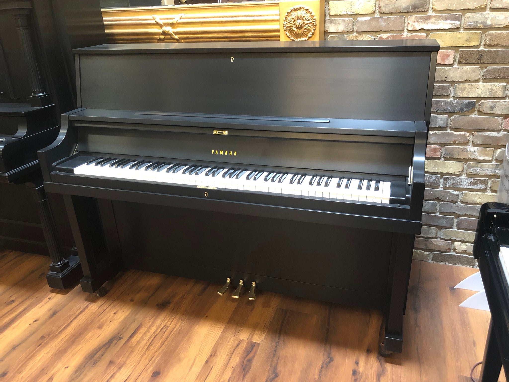 SOLD 1980 Yamaha Piano P22 45" - Brigham Larson Pianos